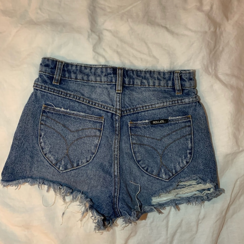 Lulus Rollas Denim Shorts - Gem